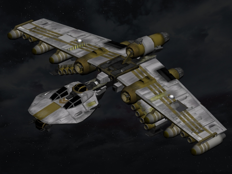 K-wing assault starfighter - StarForge